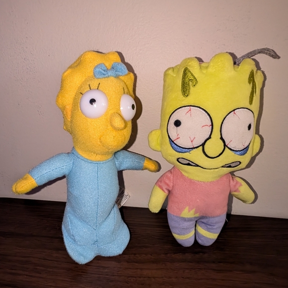 Simpsons | Toys | The Simpsons Zombie Bart And Maggie Without Her ...